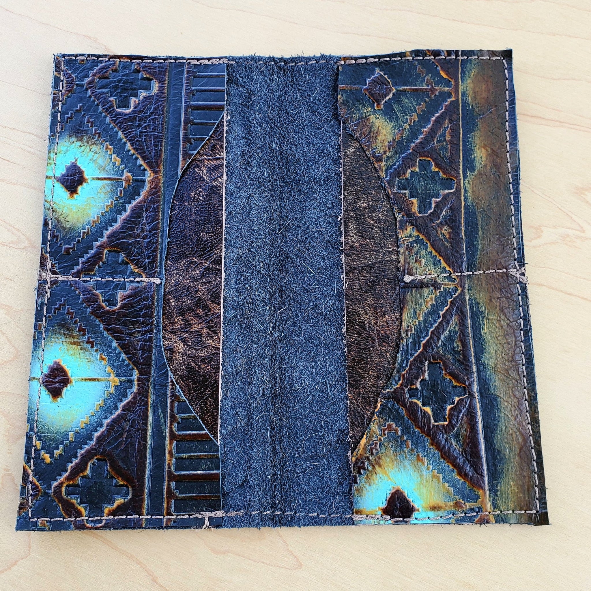 Embossed Leather Wallet - Women’s Leather Wallets Online | Jewelry ...